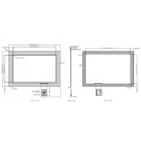China 10.1 Inch Industrial Capacitive Touch Screen PCAP Multi Touch Panel 5 Points IIC for sale