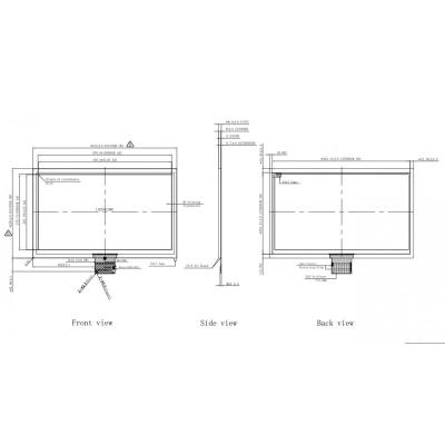 China 21.5 Inch Capacitive Multi Touch Screen Panel USB Interface 10 Touch Points for sale