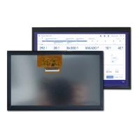China 7 Inch IPS TFT Display 1024x600 LVDS Interface 500cd/m2 Wide Temperature Industrial LCD Module for sale