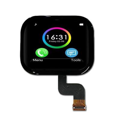 China 1.85 Inch OLED AMOLED Display 390x450 SPI TFT Module 450cd/m2 for sale