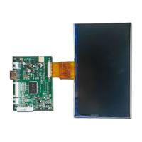 China 7 Inch 800x480 HDMI Display with VGA Controller Board 450cd/m2 for sale