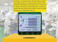 China LCM High Resolution Monochrome LCD Display Segment Code Screen With Backlight for sale