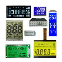 China LCM Custom LCD Displays Segment Code Screen 1 Inch With Backlight for sale