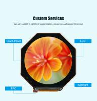 China 3.34 Inch Round LCD Displays 320X320 Wearable Epaper Touch Screen for sale