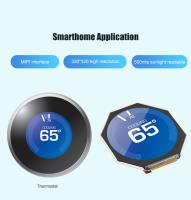 China 3.34 Inch Round LCD Displays 320X320 Wearable Epaper Touch Screen for sale