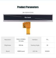China 1024x100 Advertising LCD Monitor 10.4 Inch Transmissive Led Screen For Raspberry Pi for sale