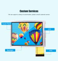 China 3.5Inch IPS Transflective TFT LCD Displays VGA SPI RGB Interface Sunlight Readable for sale