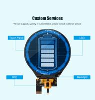 China 3.4 Inch TFT Round LCD Displays Module 800x800 MIPI 3 Lane IPS for sale