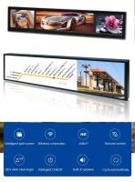 China Advertising 8 Inch LCD Screen Wide Viewing Angle TFT LCD Monitor for sale