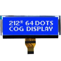 China 212x64 Monochrome LCD Module FSTN Display 4.5 inch COG FPC Connector for sale