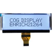 China 212x64 Monochrome LCD Module FSTN Display 4.5 inch COG FPC Connector for sale