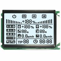 China 3.0 Inch LCM LCD Segment Display TN 7 Segment Lcd For Measuring Equipment for sale