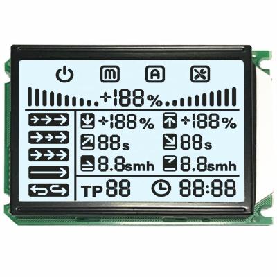 China 3.0 Inch LCM LCD Segment Display TN 7 Segment Lcd For Measuring Equipment for sale
