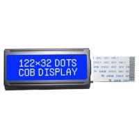 China 2.5 Inch Monochrome LCD Module Negative STN Cob 122*32 Dots Chip 18 Pin for sale