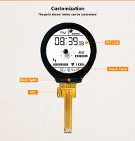 China 240x240 1.09 Inch TFT Round Touch Screen Display Module For Smart Wear Watch for sale