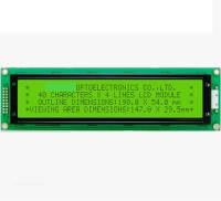 China 4004 16x2 Monochrome Lcd Display Panel STN Yellow Green Cob Large 40x4 for sale