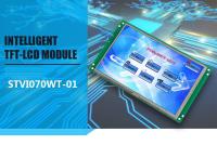 China 7 Inch HMI Smart TFT LCD Industrial Touch Screen Monitor 1000 Nit With Controller for sale