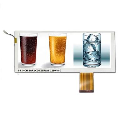 China 8.8 Inch TFT Resistive Touch Screen Monitor Liquid Crystal Display for sale