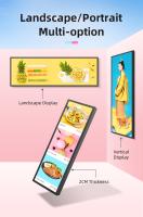 China 21inch LCD Segment Display Advertising Digital Signage Bar Stretched for sale