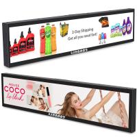 China 28 Inch Android Ultra Wide Digital Signage 1920x360 Stretch Bar Type for sale