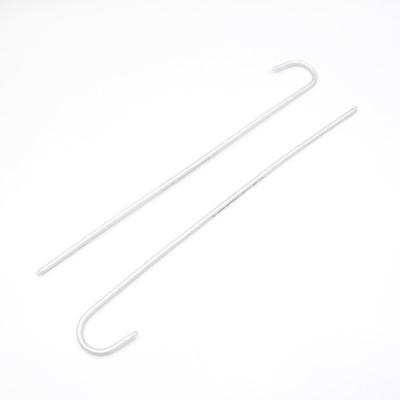 China Medical Grade Aluminum Stylet Nasal Endotracheal Tube Disposable 2.0-4.7mm Diameter 215-385mm Length for sale