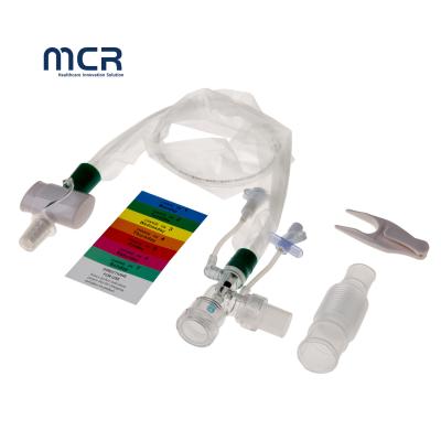 China Soft Closed Suction Catheter 5Fr-16Fr with PU Protective Sleeve 300mm 600mm for sale