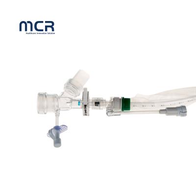 China Closed Suction Catheter 72H Push Switch Luer Lock FDA 10Fr-16Fr 300mm-600mm for sale