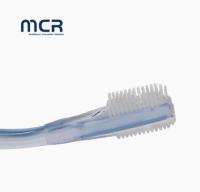 China Medical Suction Toothbrush Latex Free Silicone Bristles ICU Oral Care Adult I II for sale