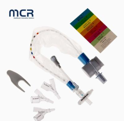 China Disposable Closed Suction Catheter Child Type 72H with Soft Blue Tip 6FR for sale