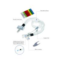 China Disposable Closed Suction System Tracheostomy Tube Single Lumen 72H 10Fr 12Fr 14Fr 16Fr for sale
