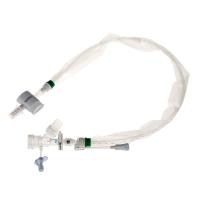 China Disposable Closed Suction System Tracheostomy Tube Single Lumen 72H 10Fr 12Fr 14Fr 16Fr for sale