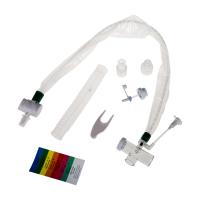 China Disposable Closed Suction System T-piece 24H with MDI Port for Tracheostomy Endotracheal Tube for sale