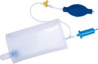 China 500ml Medical Pressure Infusor Bag with Polyurethane Construction and Integrated Hook Design for sale