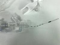 China 5FR Closed Suction Catheter with Double Swivel Elbows for Tracheostomy and Endotracheal Airway Management - 1.7mm OD, 300mm Length for sale