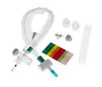 China Endotracheal 7Fr Closed Suction System T Piece for Inline Catheter Suctioning 24H Airway Management for sale