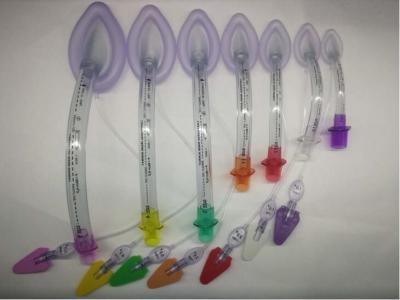 China Smooth Surface PVC LMA Size 3.0 Laryngeal Mask Airway for 30-50kg Patients with Liquid Silicone Cuff for sale
