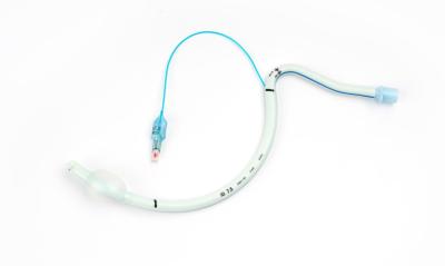 China Preformed Nasal Intubation Medical Device PVC Material Size 7.5 with 15mm Connector and 4 Cuff Options for sale
