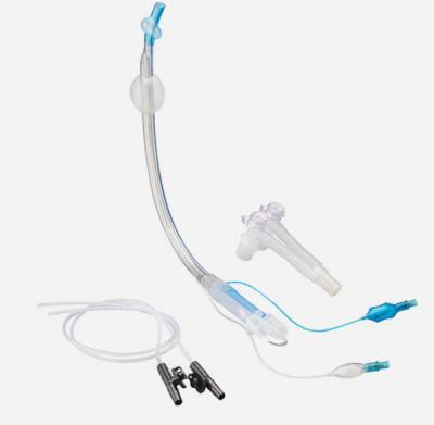 China Medical PVC Double Lumen Endobronchial Tube 28Fr Size with 5-Year Shelf Life for Thoracic Surgery for sale