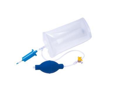 China CE Certified Polyurethane Pressure Infusor Bag 500ml White Medical Fluid Delivery Device for sale