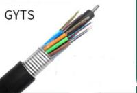 China Telecommunication 4 Core Fiber Optic Cable Outdoor Single Mode Fiber GYTS National Standard for sale