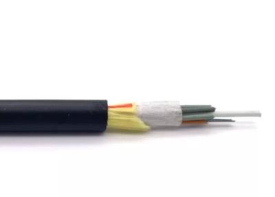 China G652D ADSS Fiber Cable All Dielectric Self Supporting Optical Aerial 24 Core Fiber Cable for sale