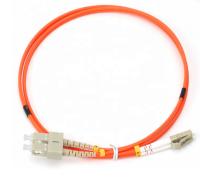 China 2.0mm 3.0mm Fiber Optic Patch Cord OM2 SC LC Duplex Multimode 50/125 LSZH PVC for sale