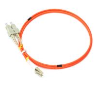 China 2.0mm 3.0mm Fiber Optic Patch Cord OM2 SC LC Duplex Multimode 50/125 LSZH PVC for sale
