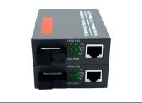 China Gigabit Optical Fiber Transceiver 20KM 1310nm 1550nm HTB-GS-03A/B Single Mode Single Fibers for sale
