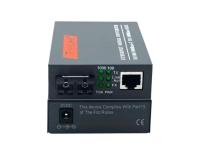 China HTB-GS-03 Optical Fiber Transceiver 10/100/1000M 20KM 1310nm Single Mode Double Fibers for sale