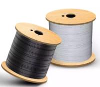 China 1 Core Fiber Optic Drop Cable GJYXCH Single Mode G657A2 FRP Reinforced LSZH Jacket for sale