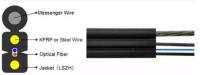 China Outdoor Fiber Optic Cable 1/2/4 Core G657A 2km Multimode FTTH Drop Cable GJYXCH for sale