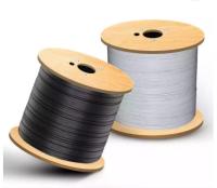 China Outdoor Fiber Optic Cable 1/2/4 Core G657A 2km Multimode FTTH Drop Cable GJYXCH for sale
