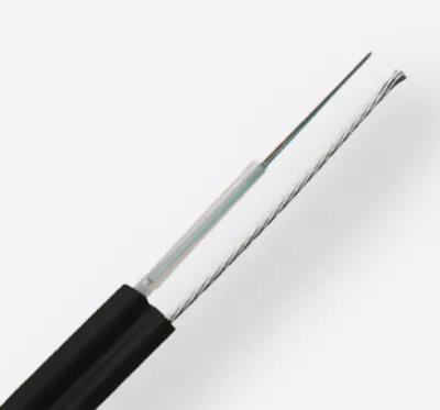 China GYXTC8Y Outdoor Fig8 Fiber Optic Cable  2 4 6 8 12 Core Aerial Steel Wire Strength Member for sale
