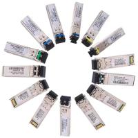 China 1.25G SFP Fiber Optic Transceiver 5km 1550/1310nm SC Connector BIDI SFP Module for sale